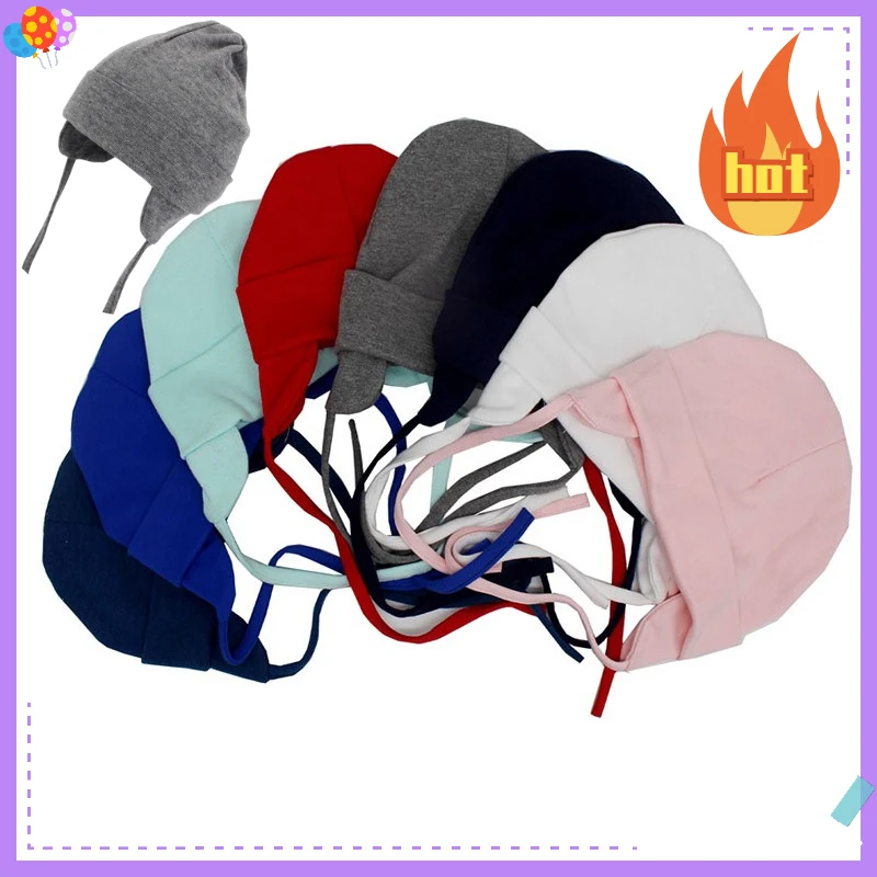 Baby Hat Ear Protection Autumn Winter Warm Knitted Hats for Toddler ...