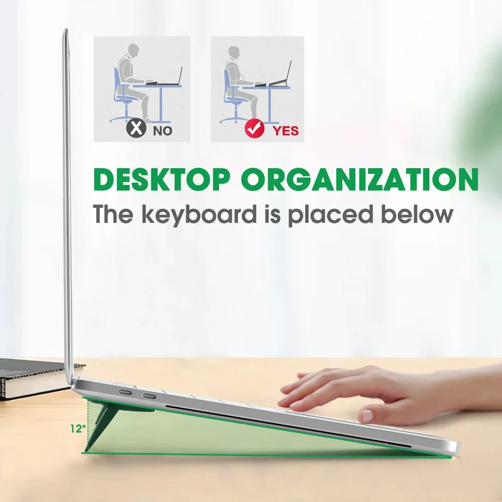 Foldable Universal Mini Laptop Stand for MacBook & PC – Ergonomic ...