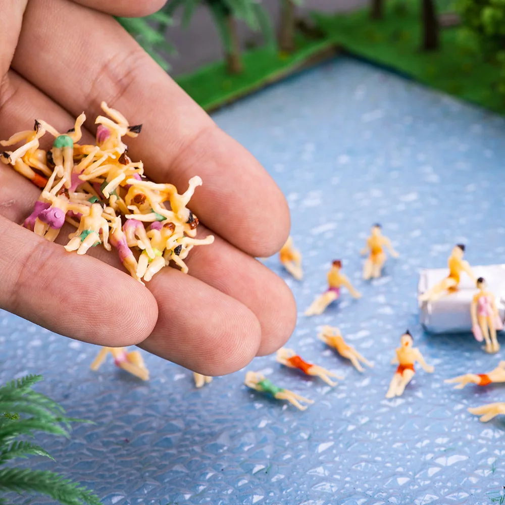 30pcs-1-100-Scale-Model-Swimming-Figures-Diorama-Tiny-Swimming-Pool ...