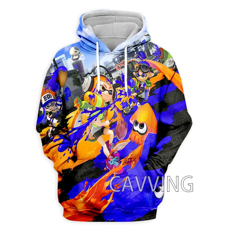 Splatoon 3D Printed Fashion Hoodies Sweatshirts Harajuku Hooded ...