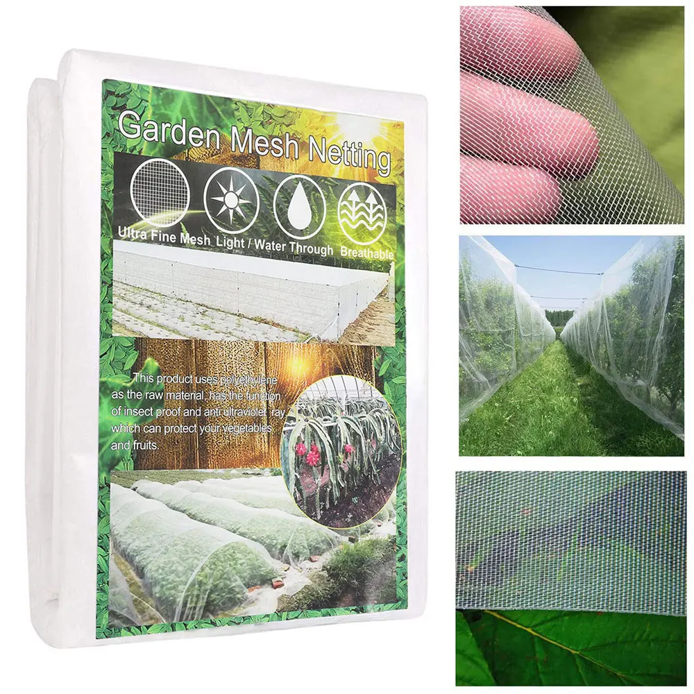 Garden-Netting-10x50-FT-Ultra-Fine-Mesh-Fabric-Net-Protection-Plant ...