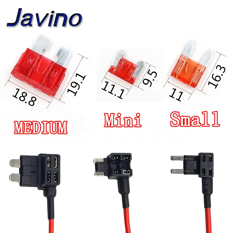 12V-MINI-SMALL-MEDIUM-Size-Car-Fuse-Holder-Add-a-circuit-TAP-Adapter ...