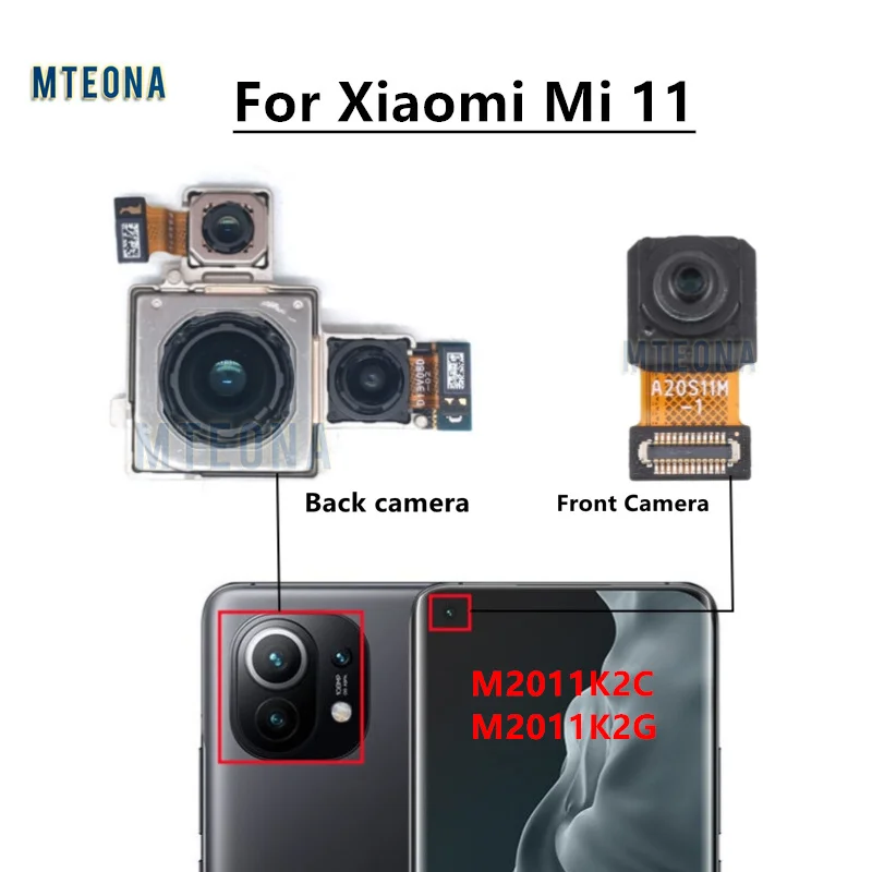 For-Xiaomi-Mi-11-Mi11-5G-Backside-Big-Main-Rear-View-Back-Camera-Module ...