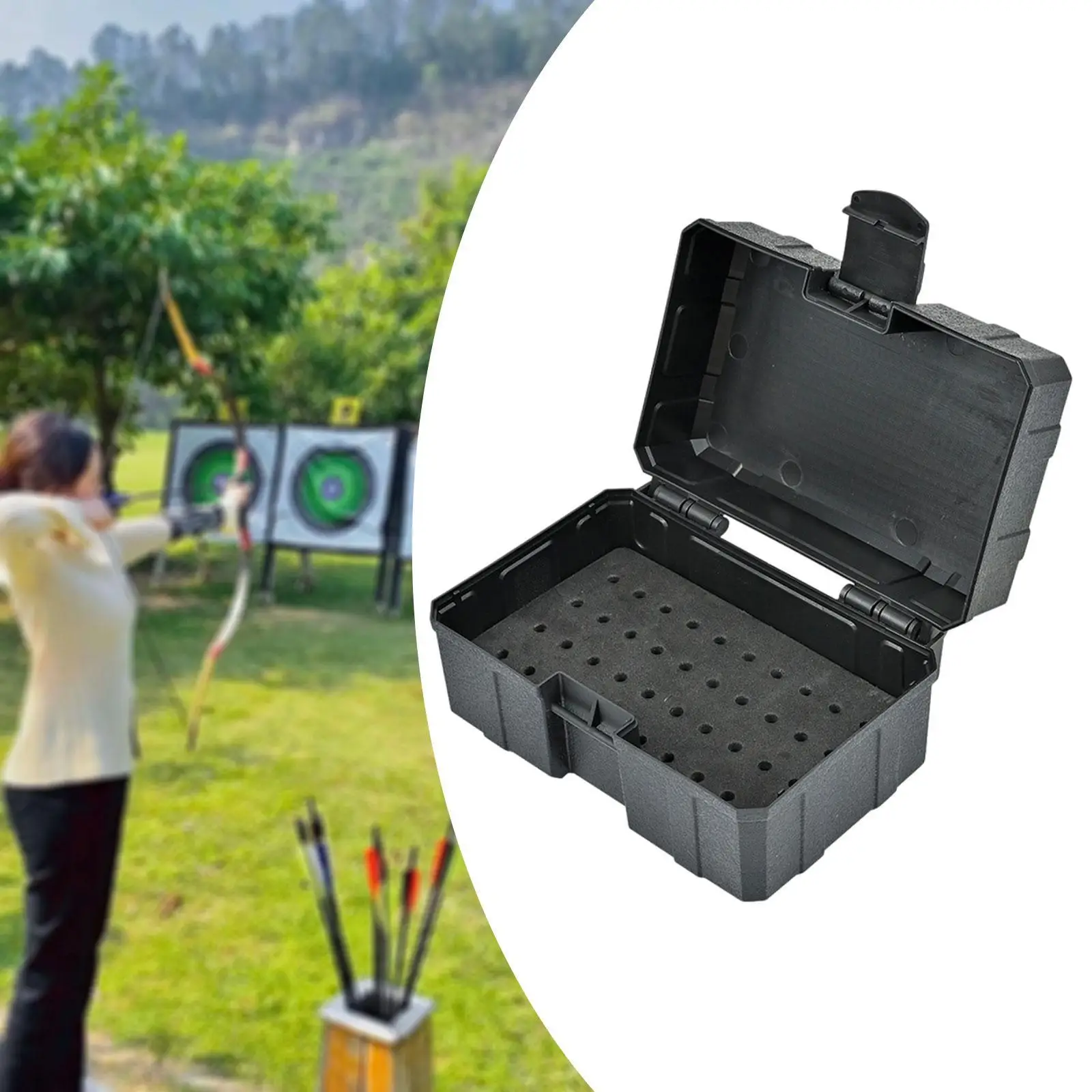 Arrow Tips Organizer EVA Foam Padded Portable Archery Case for Bow ...