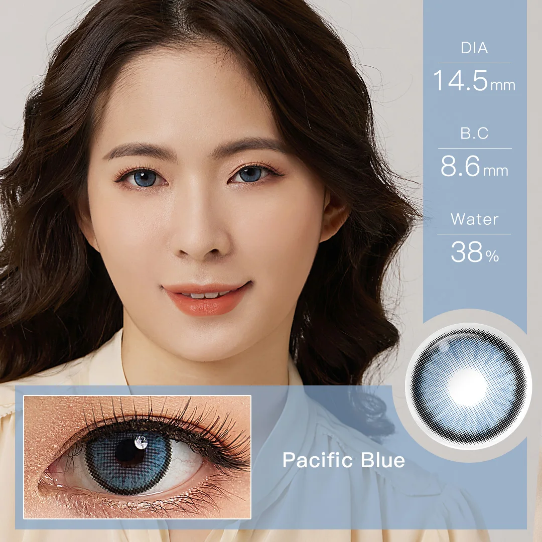 Pacific Blue Contact Lenses