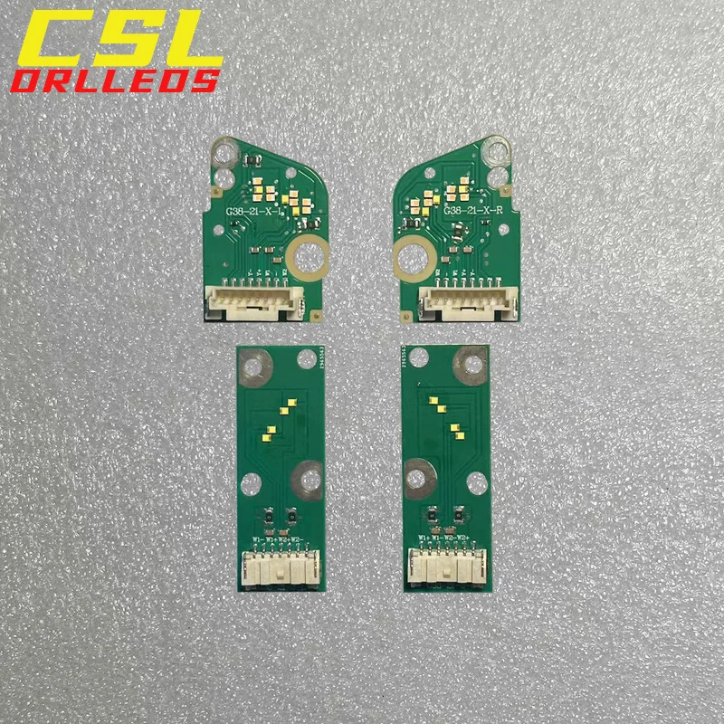 For-BMW-G30-LCI-5-Series-CSL-Yellow-DRL-LED-Red-Amber-daytime-running ...