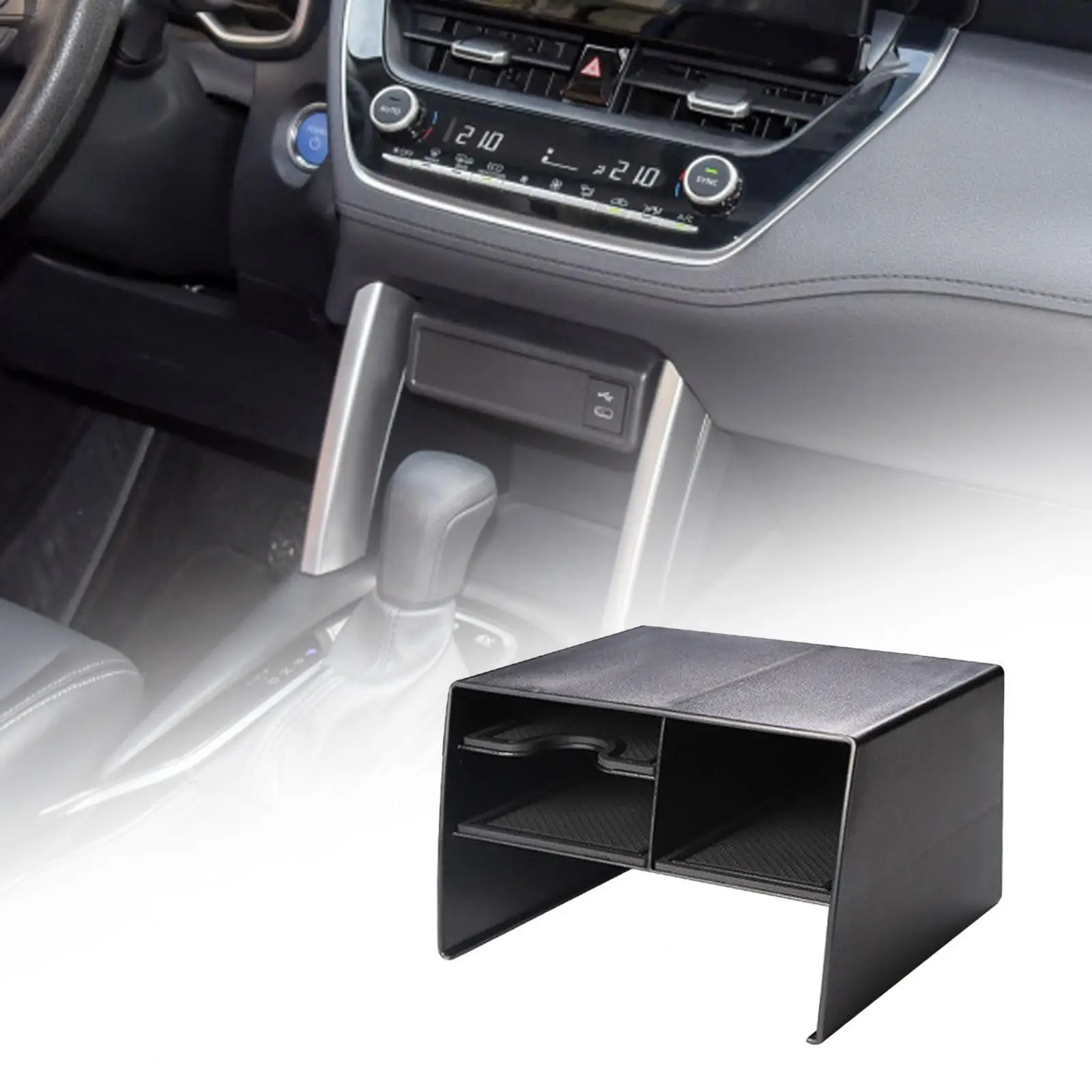 Center-Console-Organizador-Compartimento-Acess-rio-De-Armazenamento-De ...