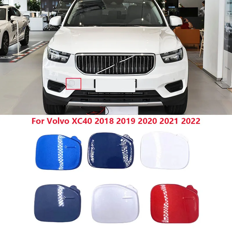 39847993-Car-Front-Bumper-Tow-Hook-Eye-Cover-Cap-Fit-For-Volvo-XC40 ...