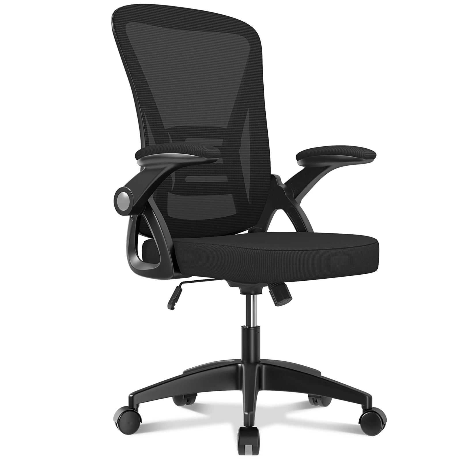Ergonomic-Office-Chair-with-Slide-Seat-90-Flip-up-Armrest-Adjustable ...