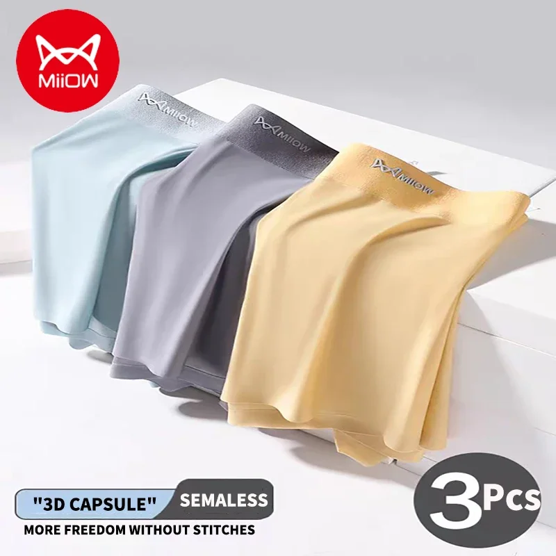 MiiOW-Boxers-de-seda-gelada-para-homens-roupas-ntimas-sem-costura-cuecas-sexy-respir-veis ...