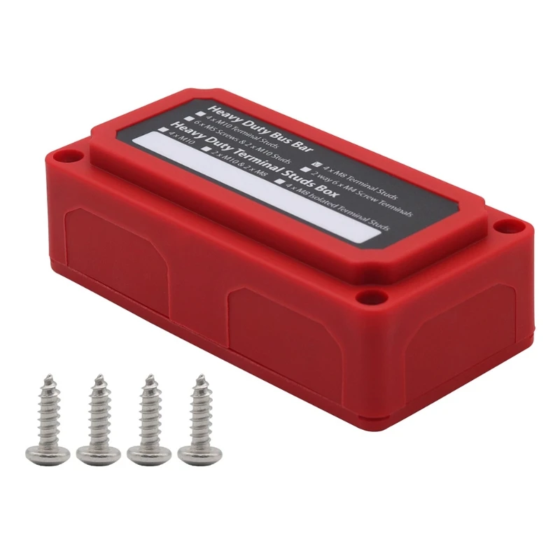 Heavy-Duty-Bar-Box-Board-M-dulo-Barramento-alta-corrente-preto-vermelho ...