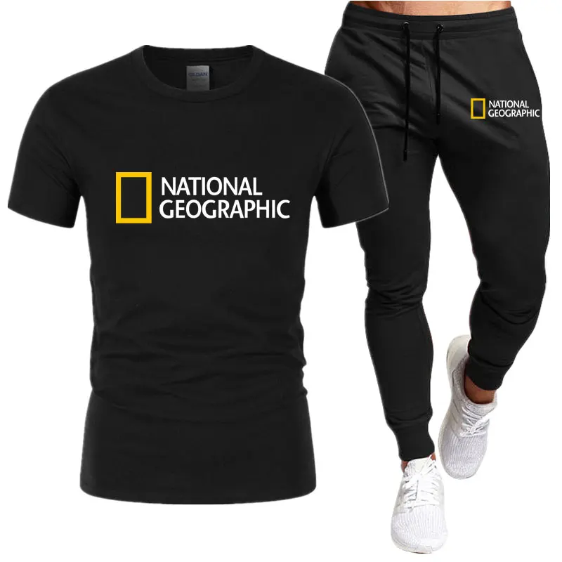 Summer-Men-s-Tracksuit-Suit-National-Map-T-Shirt-Trousers-2-Piece-Sets ...