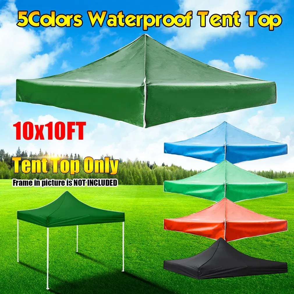 3x3M-Waterproof-Top-Cover-Replacement-Gazebo-Canopy-Roof-Sunshade ...