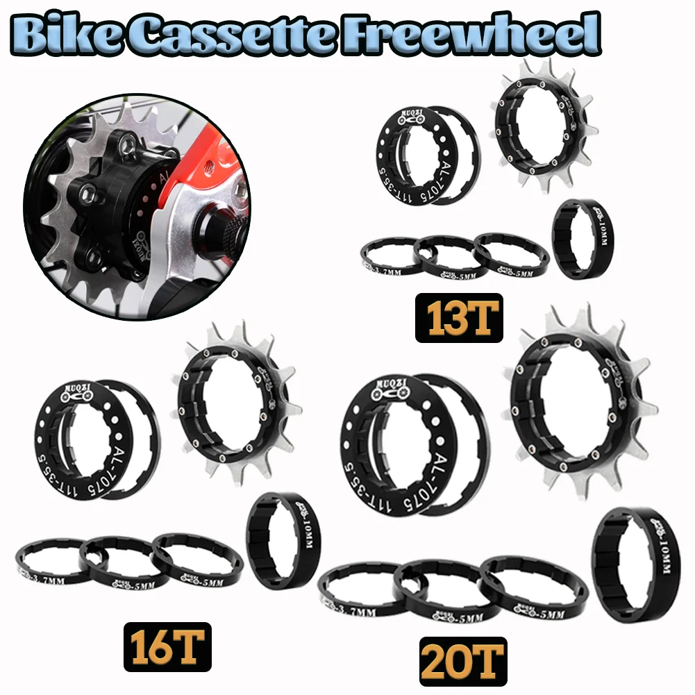 Single Speed Conversion Kit Single Speed Cassette Cog 13T 16T 20T MTB ...