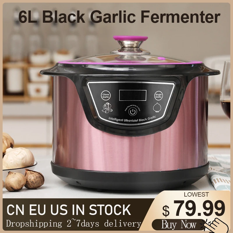 6l Black Garlic Fermenter Ultraviolet Garlic Maker Full Automatic Full ...