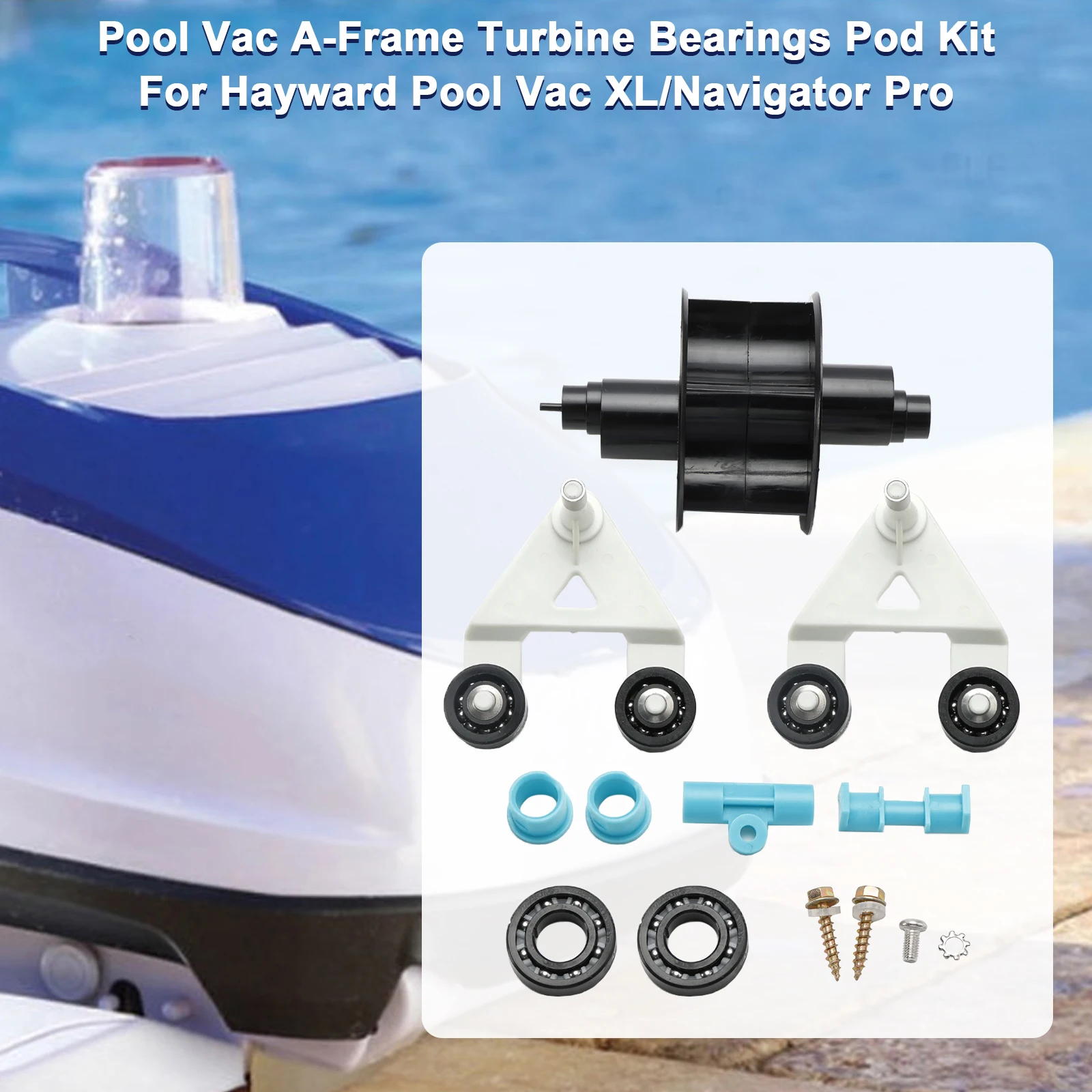 Artudatech-AXV621DAT-Pool-Vac-A-Frame-Turbine-Kit-For-Hayward-Aquabug ...