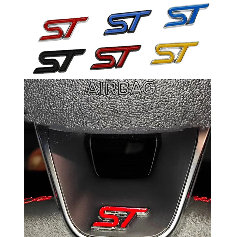Car-3D-Metal-ST-Logo-Steering-Wheel-Panel-Badge-Emblem-Decals-Sticker ...