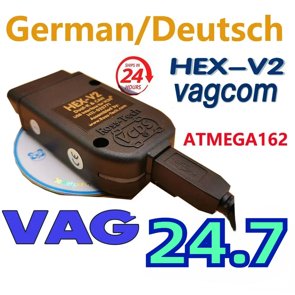 2024-Latest-VAGCOM-VCDS-Hex-V2-VAGCOM-24-7-General-OBDII-Diagnostic ...