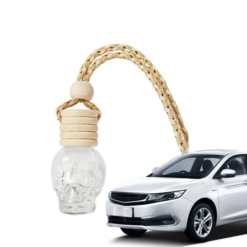 Skull-Car-Perfume-Bottle-Stylish-Well-Maintained-Scent-Ornament ...