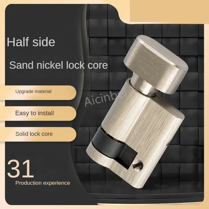 European-Standards-45MM-Lock-Cylinder-Knob-single-sided-door-lock ...