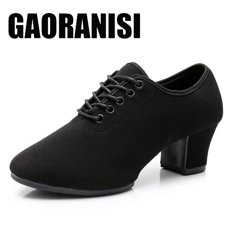 Latin-Dance-Shoes-Oxford-Sneakers-Tango-Salsa-Modern-Soft-Bottom ...