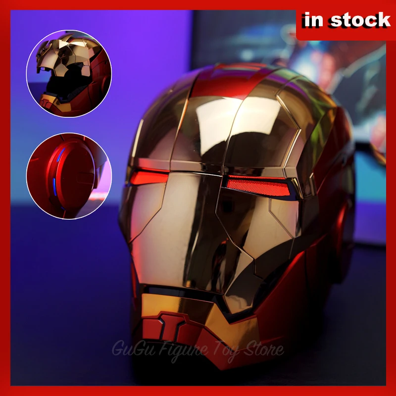Casco de Iron Man MK5 MK7 1:1, Control por voz, vengadores, máquina de ...