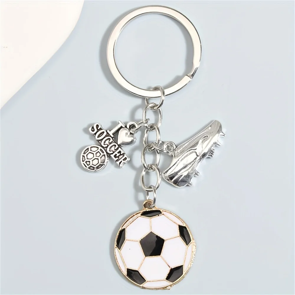 Men-Football-Player-Keychain-Football-Shoe-Keychain-For-Men-Soccer ...