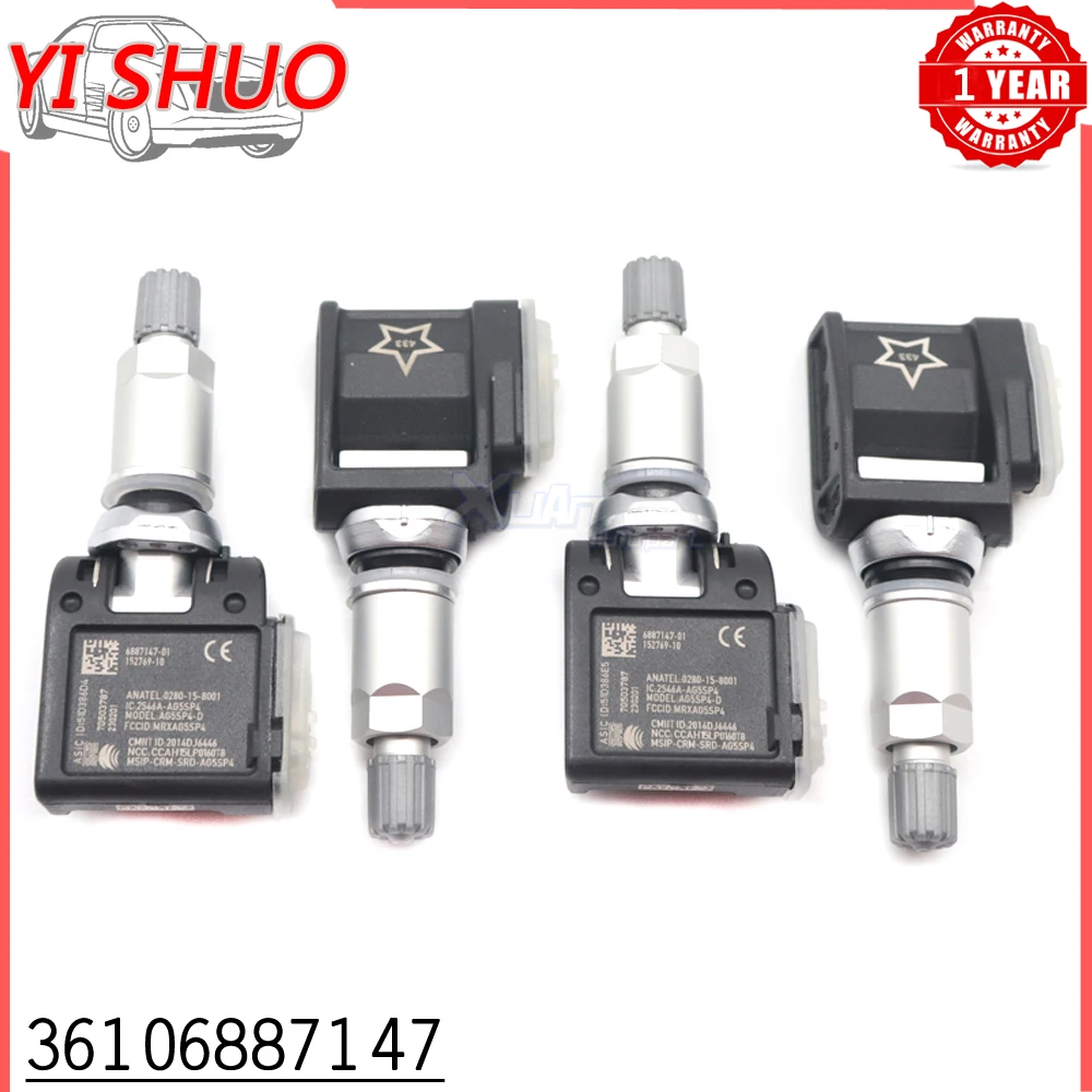 TPMS-Tire-Pressure-Monitor-Sensor-System-36106887147-For-BMW-6-7-G32-GT ...