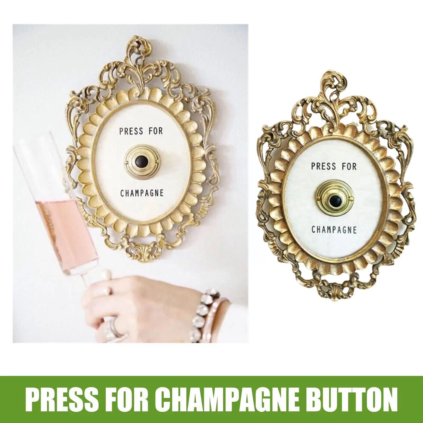Ring Mini Press For Champagne Button,press For Champagne Door Ring Bell ...