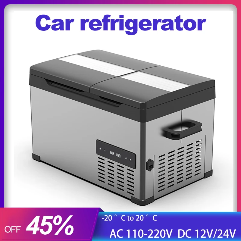 Alpicool-35L-45L-55L-Car-Refrigerator-110V-220V-Portable-Compressor ...