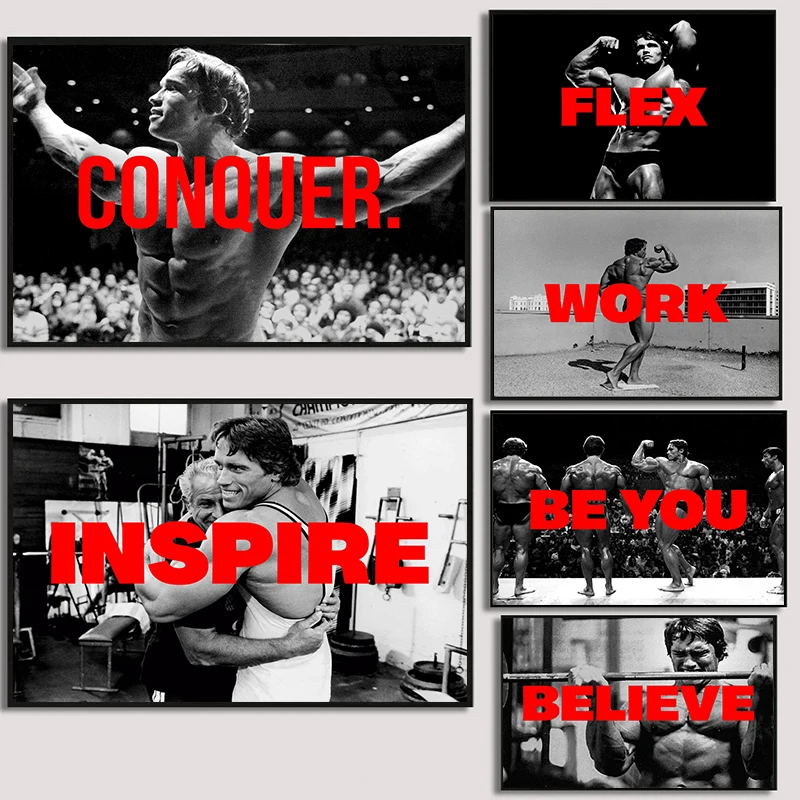Arnold Schwarzenegger Conquer Quote