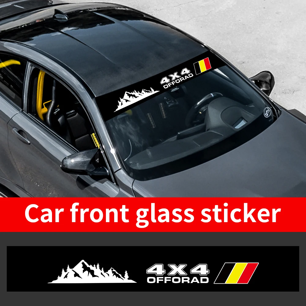 Waterproof-Off-road-4x4-Sunscreen-Front-and-Rear-Windshield-Car ...