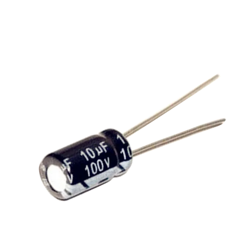 20pcs 100V10UF 6x11mm Aluminum Electrolytic Capacitors 100v 10uf 100wv ...