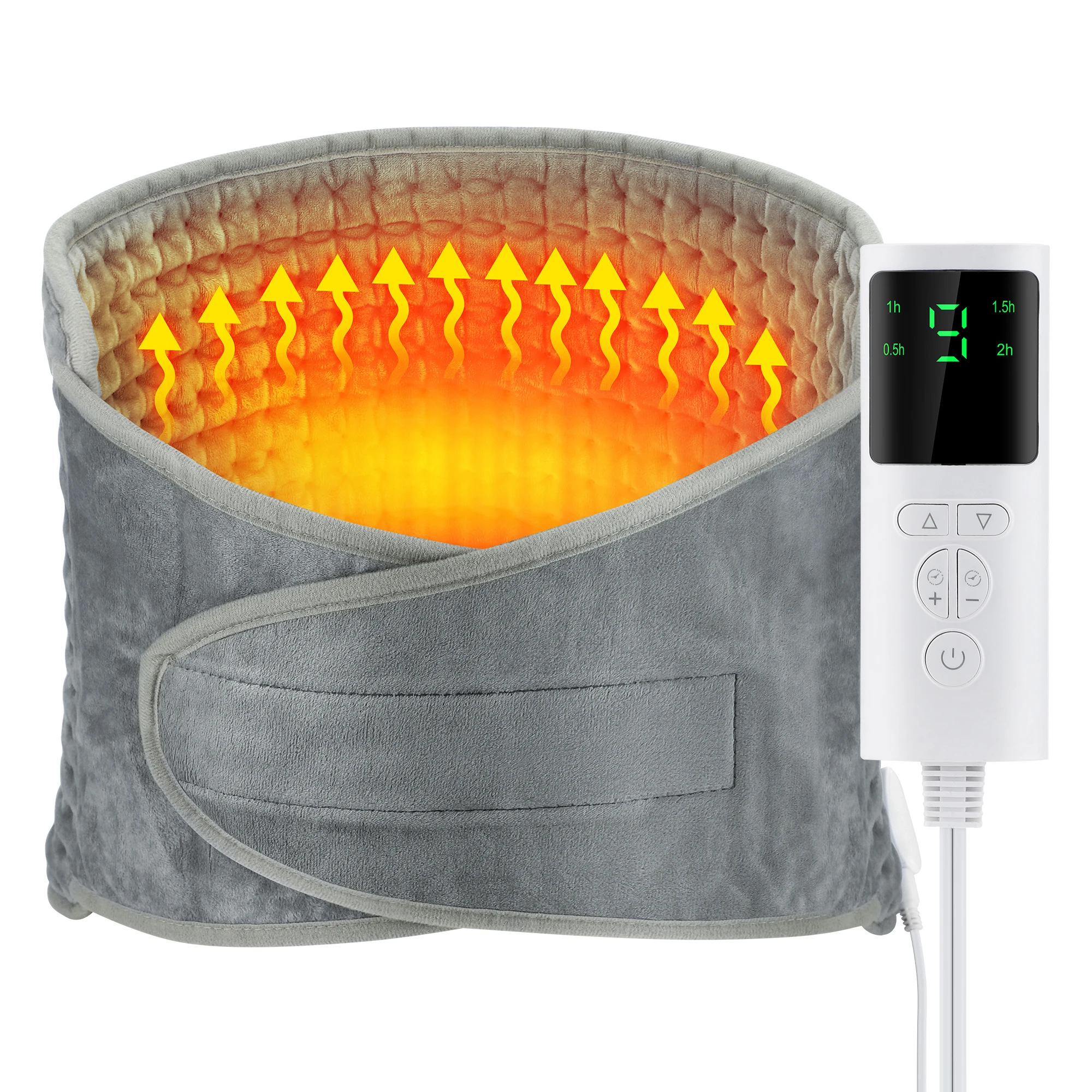 Electric-Heating-Waist-Belt-Warm-Thermal-Pad-Office-Home-Temperature ...