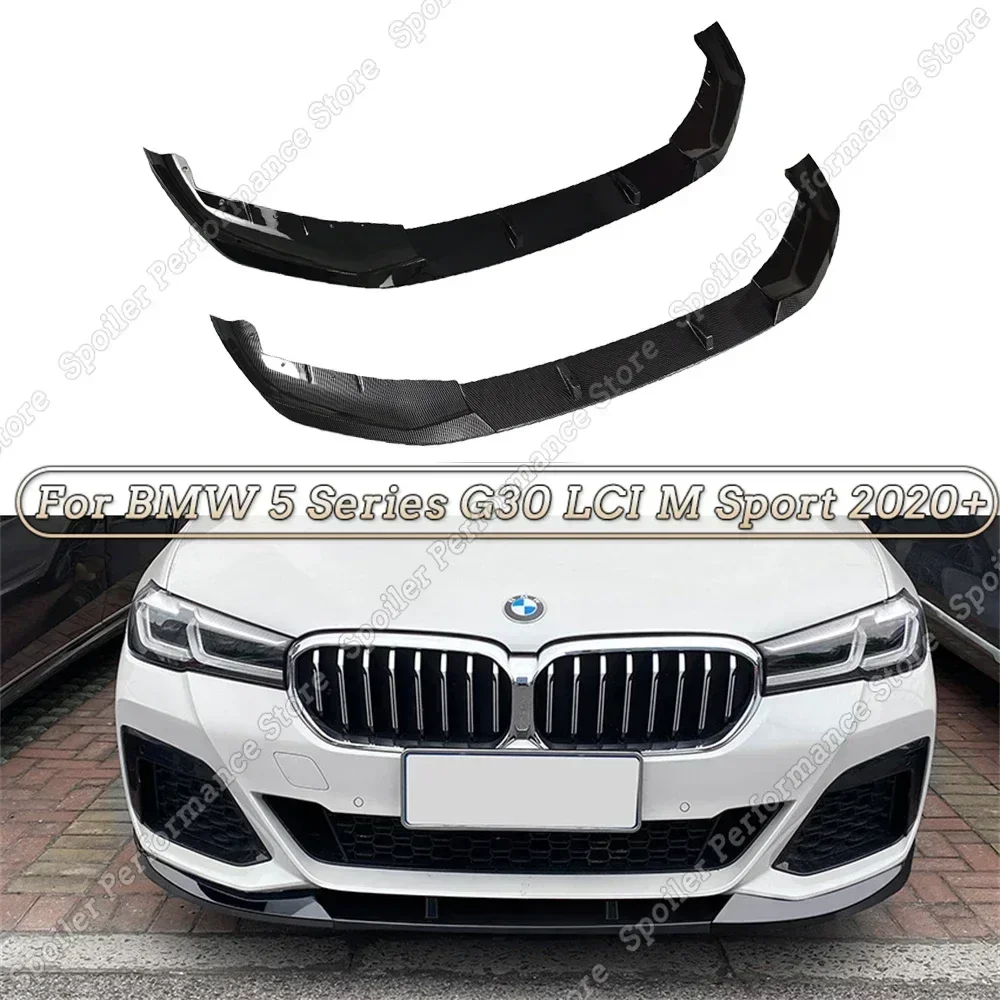 For-BMW-5-Series-G30-LCI-M-Sport-525i-530i-540i-Front-Bumper-Lip-Chin ...