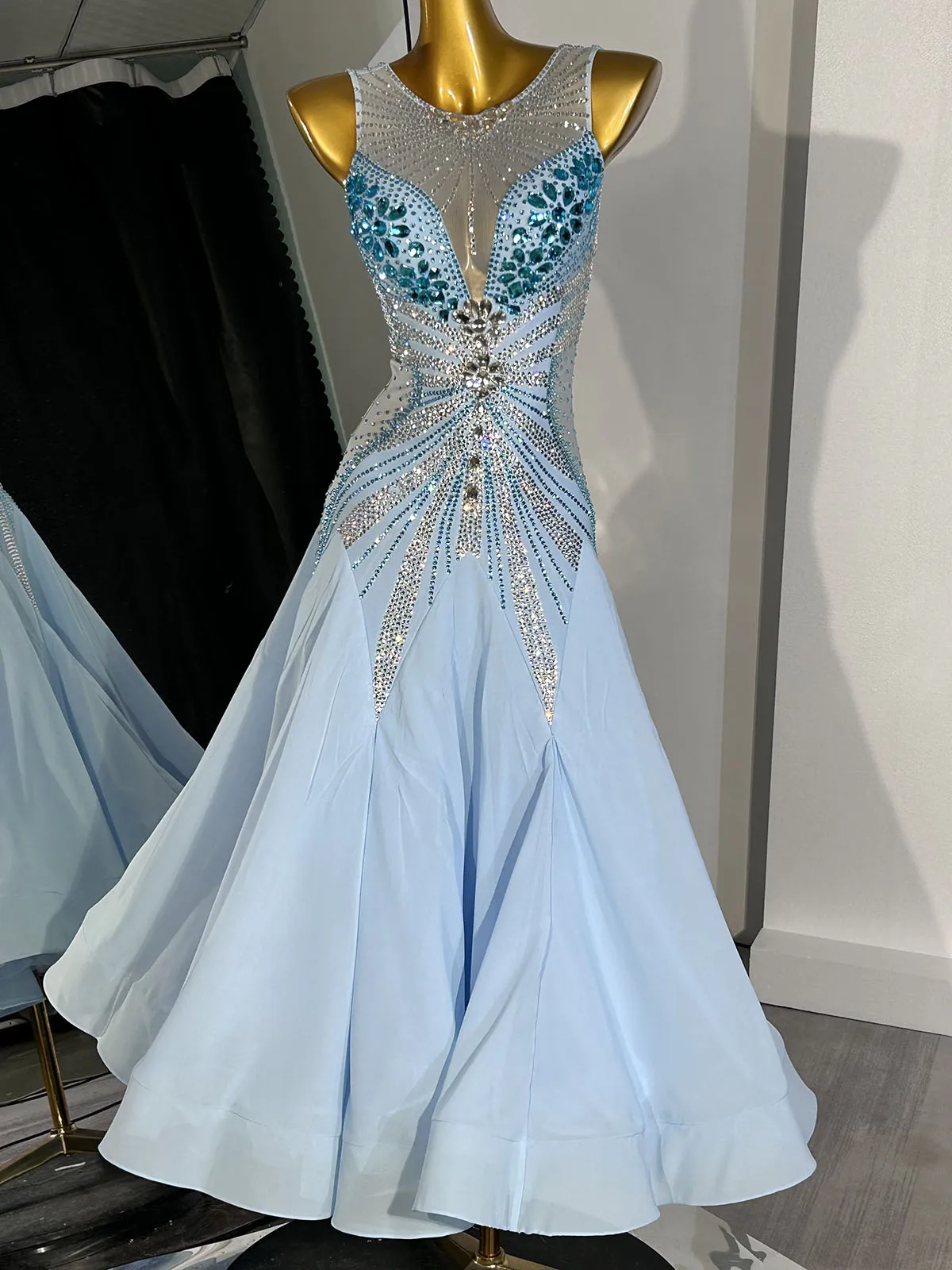 Custom Modern Ballroom Dress – High Street Style, Stage Ready, Fit to ...