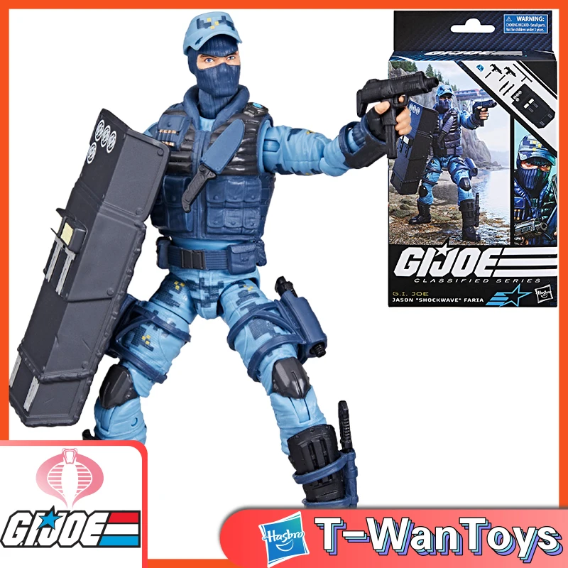 Action Figure G.I. Joe Classified Series Jason Shockwave Faria - 6 Inch ...
