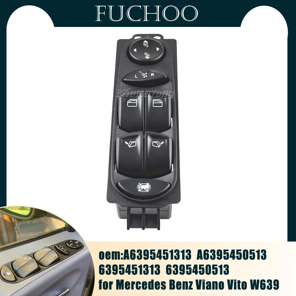 Car Accessories Front Left Driver Side Master Power Window Switch For ...