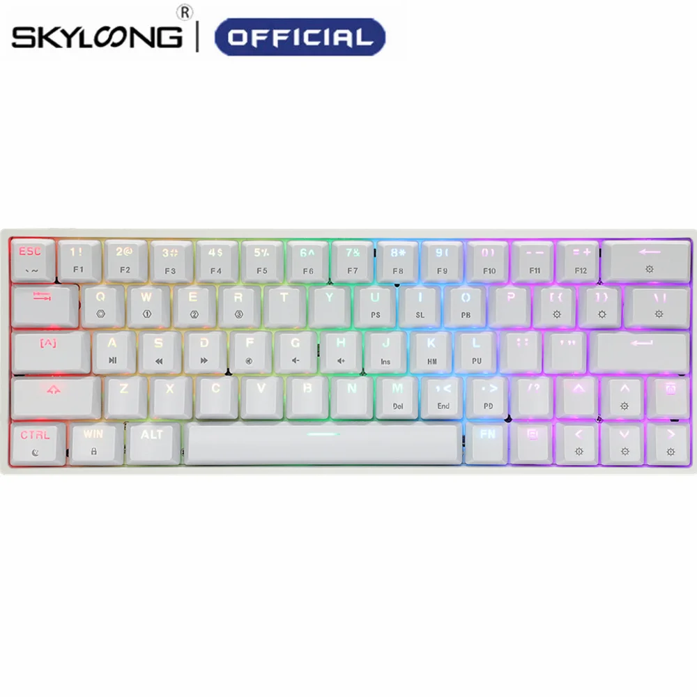 SKYLOONG-GK64-64-Keys-Mini-Mechanical-Keyboard-60-SK64-Optical-Hot-Swappable-Gaming-Keyboards ...