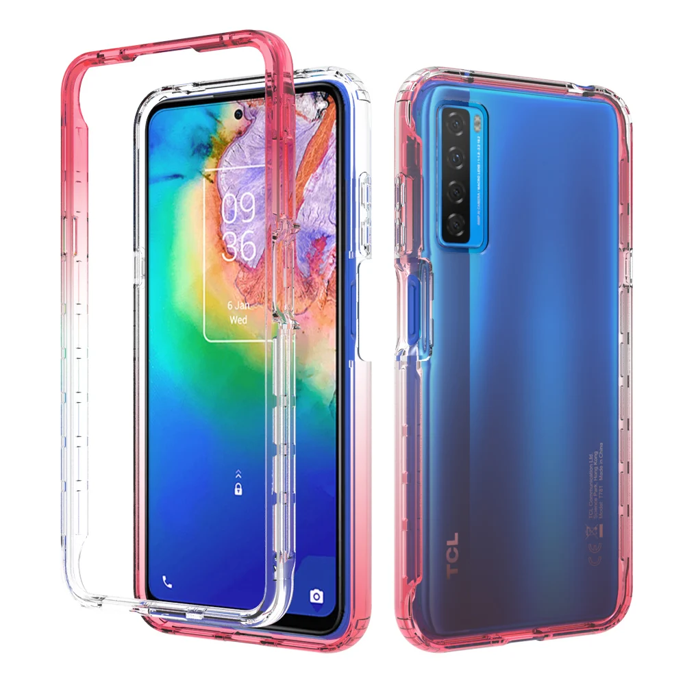 Gradient-Acrylic-Shockproof-Phone-Case-For-TCL-20S-20-PRO-20L-Plus ...