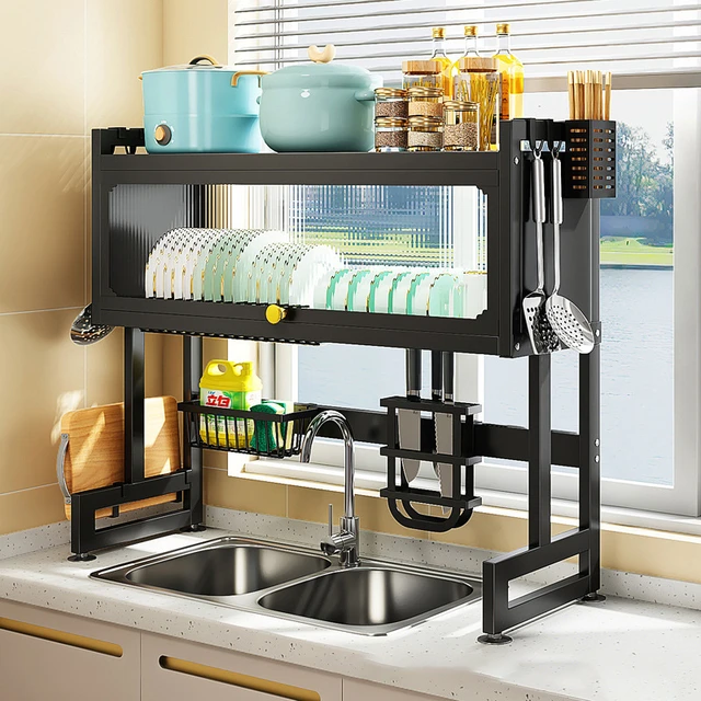 Dish Rack Cabinet Organizer
