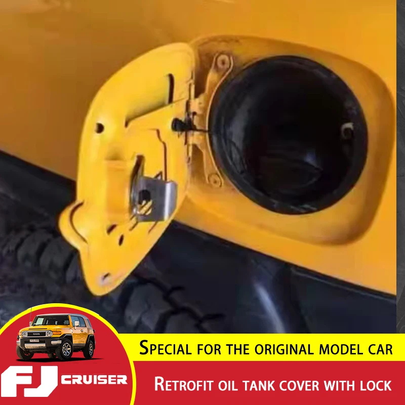 Tank Covers For Toyota FJ Cruiser Lockable Fuel Cap Modification Auto ...