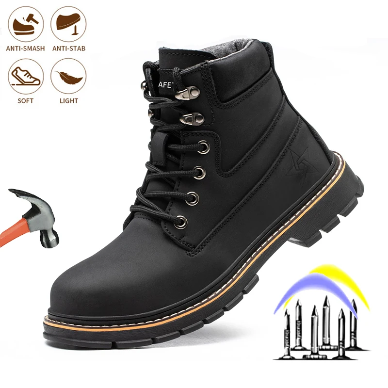 A-zapatos-de-seguridad-A-prueba-de-perforaciones-para-hombre-antigolpes ...