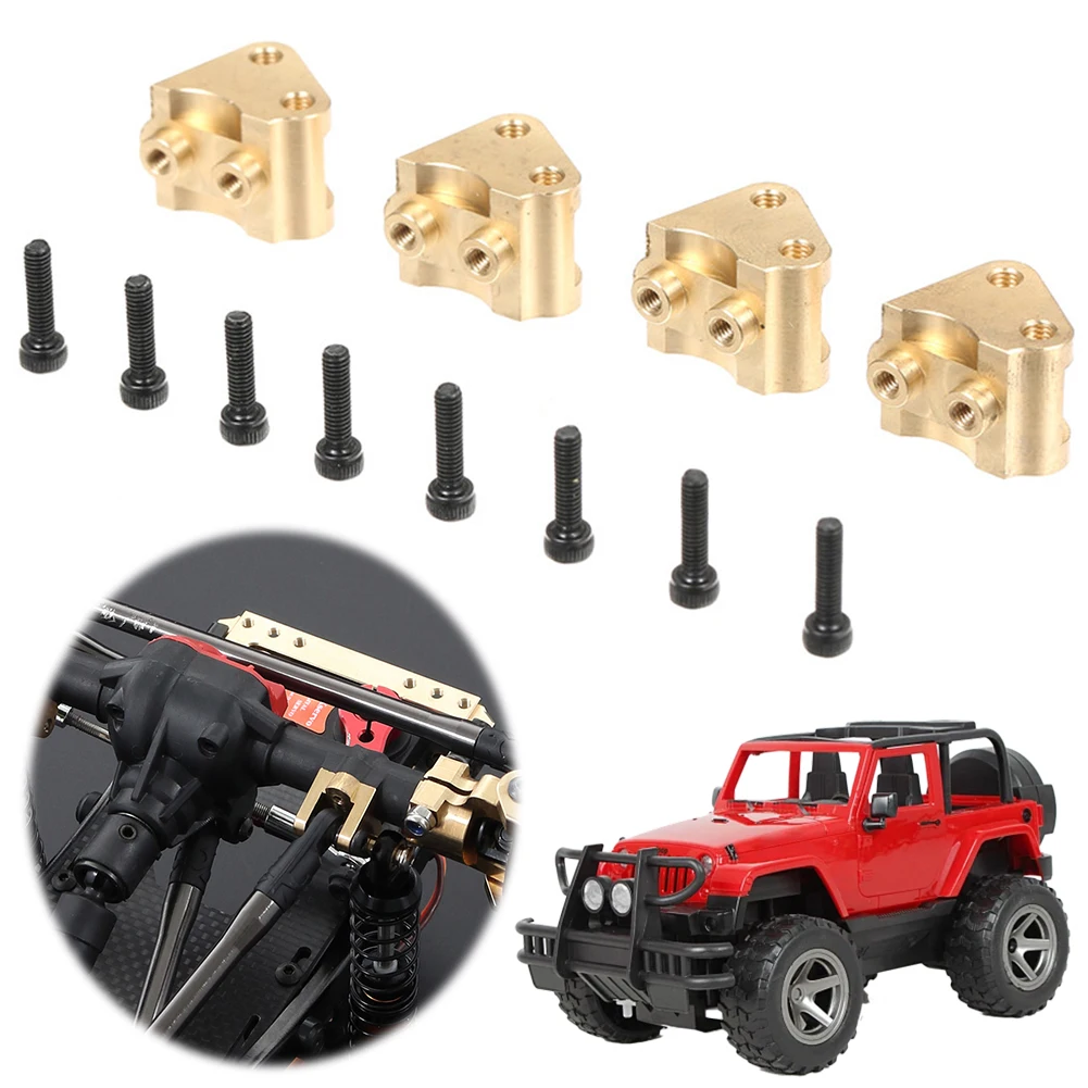 4PCS-Brass-RC-Link-Mount-Front-Rear-Lower-Shock-Linkage-Link-Mount-for ...