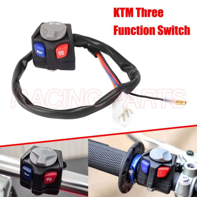 Motorcycle-Universal-Electric-Flameout-Starter-Stop-Horn-Kill-Switch ...