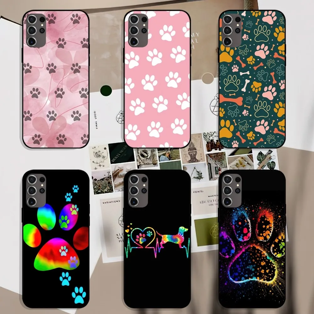 Cute-Dog-Paw-Phone-Case-For-Samsung-Galaxy-S22-S24-S23-S30-Note-20-10 ...