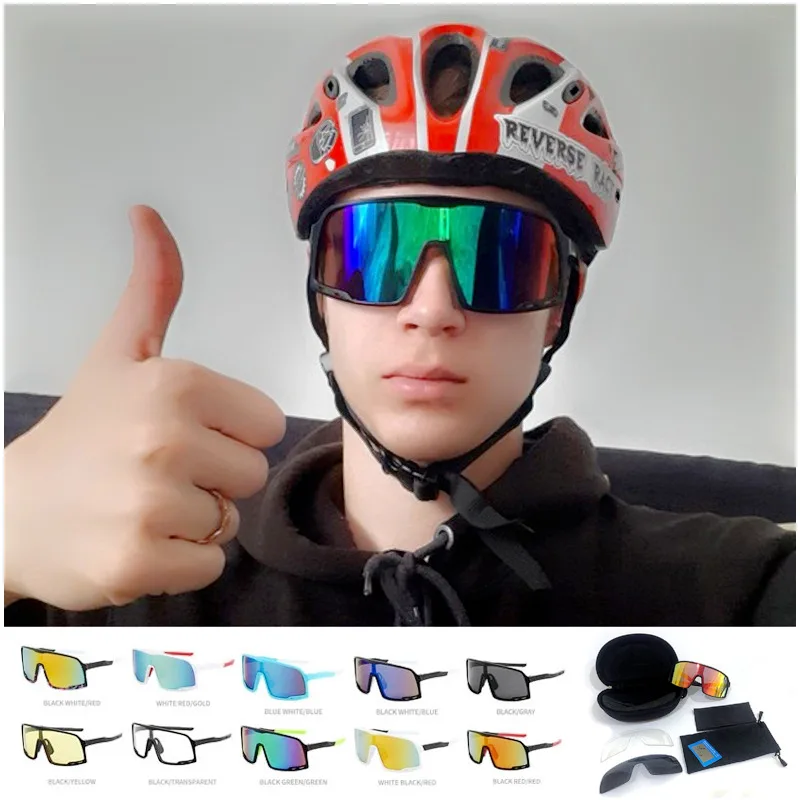 Sports-Men-Women-UV400-Sunglasses-Road-Bicycle-Glasses-Mountain-Bike ...