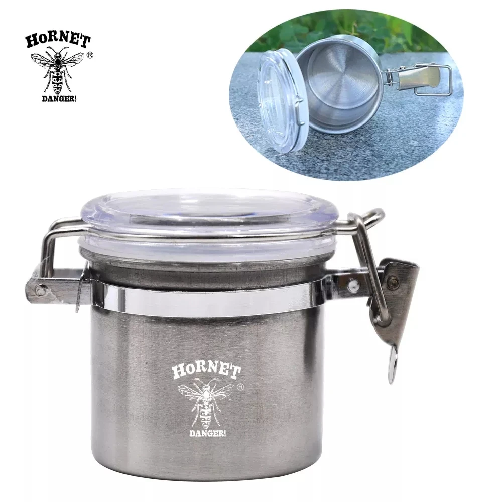 HORNET-Metal-Can-Stainless-Steel-Airtight-Stash-Jar-2-17Inch-Multi-Use ...