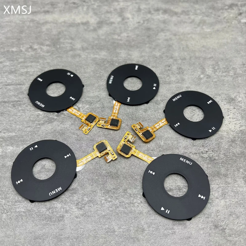 5pcs/lot black clickwheel Click Wheel replacement for iPod 6th 7th ...