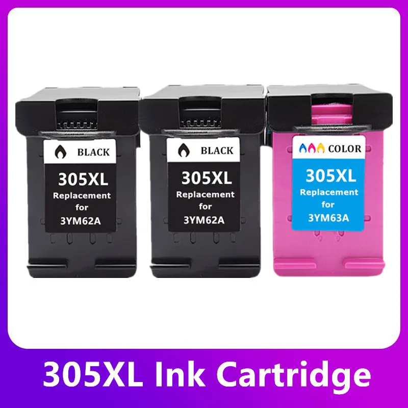 305XL Compatible Ink Cartridge for HP 305 XL HP305 DeskJet 2710 2720 ...